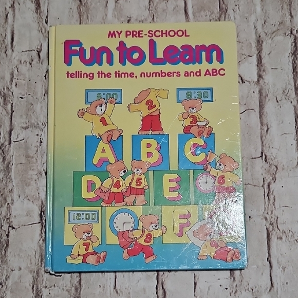 granddreama | Toys | Vintage 991 My Preschool Fun To Learn Telling Timw ...